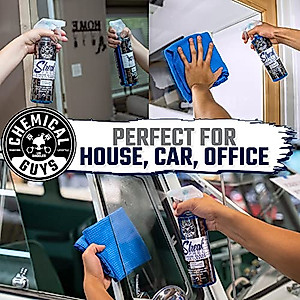 Chemical Guys CLD30016 Streak Free Glass & Window Cleaner (Works on Mirrors, Navigation Screens & More; Car, Truck, SUV and Home Use), Ammonia Free & Safe on Tinted Windows, 16 fl oz