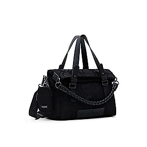 Desigual Accessories Fabric Hand Bag, Black