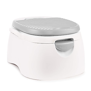 Munchkin® Arm & Hammer Multi-Stage 3-in-1 Potty Seat, (Potty Chair, Trainer Ring and Step Stool), Grey