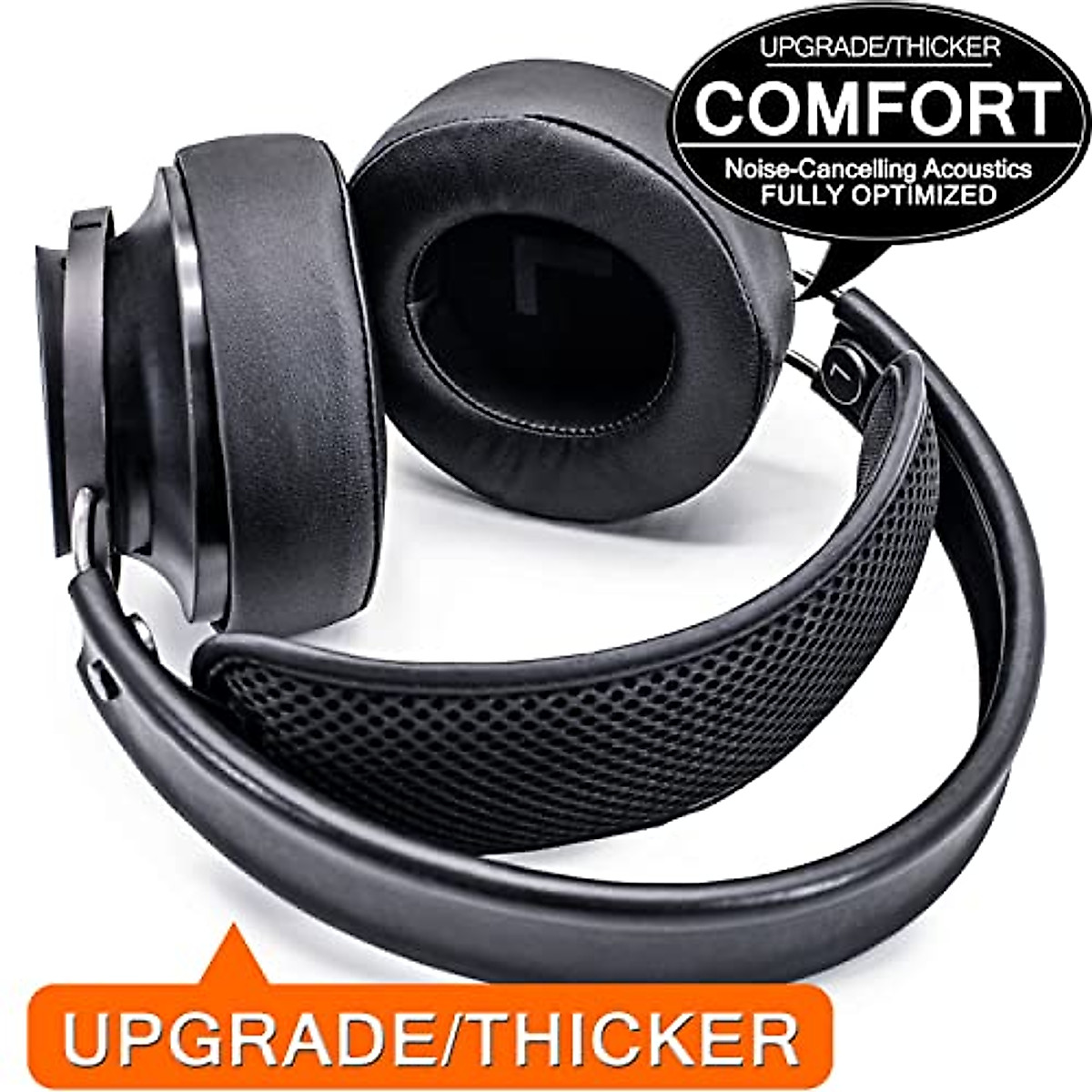 Sixsop Replacement Earpads for Fidelio X2HR X1S X2 X3 Over-Ear Headphones (Leather)