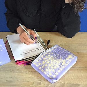 Pride and Prejudice Purple Tote Bag and Clutch Purse Bundle