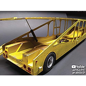 AMT 5-Car Haulaway Trailer 1/25th Scale Model Kit, White (AMT1193)