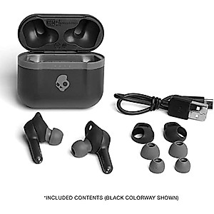 Skullcandy Indy XT Evo True Wireless Earbuds, Bluetooth in-Ear Headphones (Black)