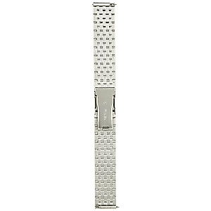Timex 20mm Stainless Steel Quick-Release Bracelet with Silver-Tone Watch