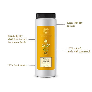 Forest Essentials Silken Dusting Powder, Mashobra Honey and Vanilla, 100g