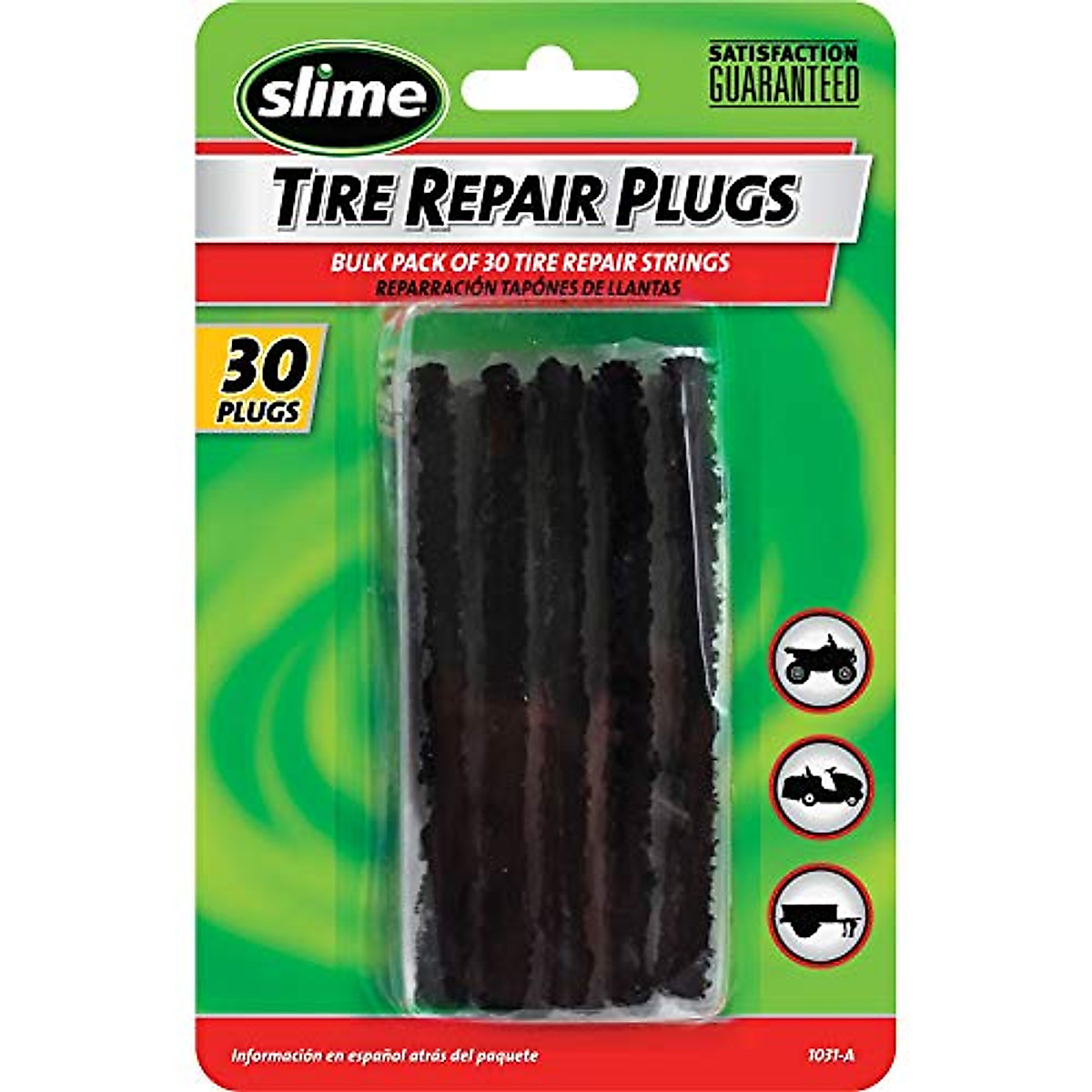 Slime 1031-A Tire Repair Plugs (Pack of 30)