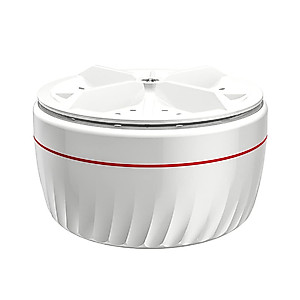 pizarra 1Set Mini Turbo Washer USB Powered Cleaning Machine Washing Machine for Underwear Socks Mini Ultrasonic Turbo Washer