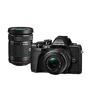 OM SYSTEM OLYMPUS M.Zuiko Digital 40-150mm F4.0-5.6 R Black For Micro Four Thirds System Camera, 3.75x Zoom Lens, Portable Design