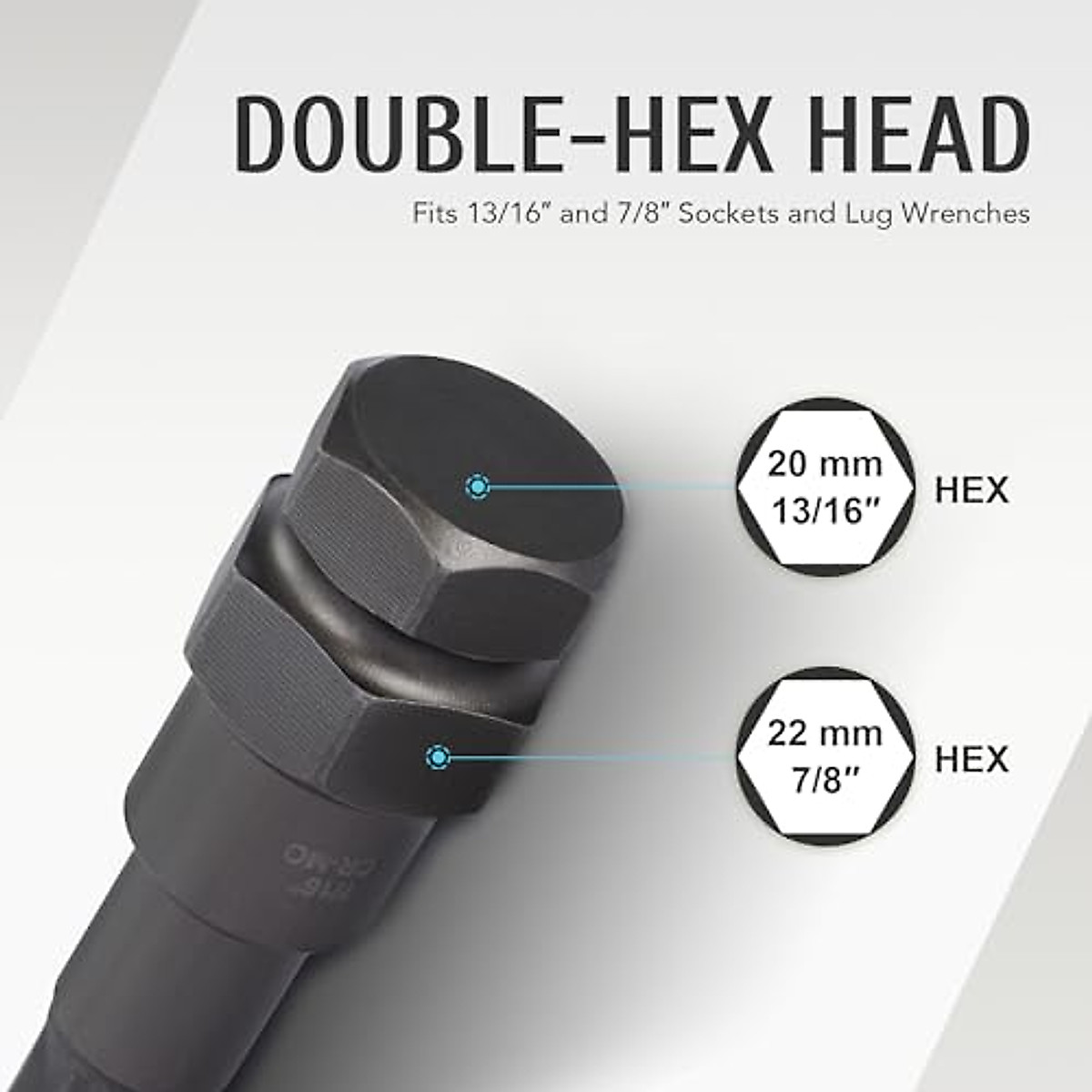 Orion Motor Tech 16pc Locking Lug Nut Master Key Set | SAE & Metric Wheel Lock Removal Kit for Removing Locking Spline Star Hex and Fluted Hex Lug Nuts | Lug Nut Remover Set for Mechanics and More