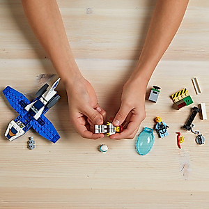 LEGO City Sky Police Jet Patrol 60206 Building Kit (54 Pieces)