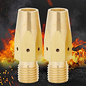 Contact Tip Adapter169728 for MIG Welder Gun Gas Diffuser Accessory for Miller M-25/M-40 for Hobart (5PCS)