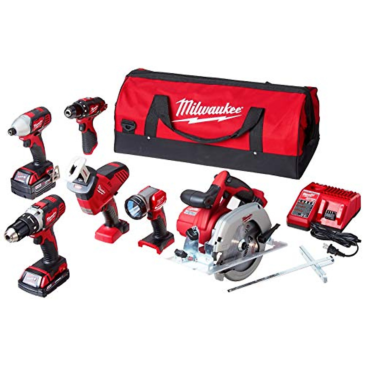 Milwaukee M18 18-Volt Lithium-Ion Cordless Combo Kit (5-Tool)