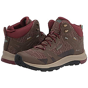 KEEN Womens Terradora 2 Waterproof Mid Height Hiking Boot, Canteen/Andorra, 9.5 US