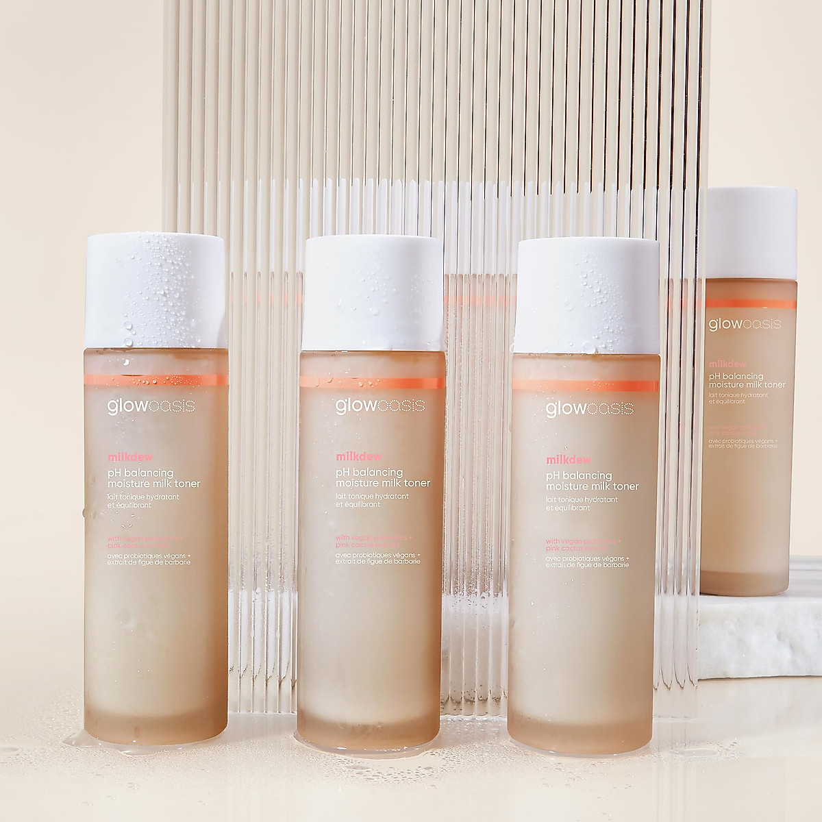 glowoasis Milkdew pH Balancing Skin Care Toner | 2-in-1 Moisturizing Skincare Toner |Hydrating Toner for Face | Facial Skin Care Products| Vegan Face Toner for Women & Men