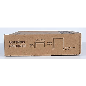 KAMSIN K7116 22 Gauge Pneumatic Upholstery Staple Gun 3/8-Inch Crown 71 Series Air Power Fine Wire Stapler 1/4-Inch to 5/8-Inch Leg Length Upholstery Stapler Furniture Stapler for Fabric, Upholstering