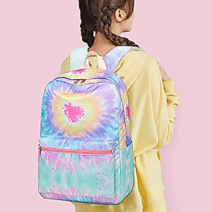 CAMTOP Girls Backpack with Lunch Box set Teen Backpack for School Bookbag
