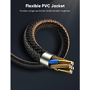 oldboytech 2 Pack XLR Cable 3.3Feet, [2021 Special Edition] 3Pin Balanced XLR Male to Male Microphone Cable, Hi-Fi for Mic, Speaker Systems, Camera, Amplifier, Equalizer, Mixing Console