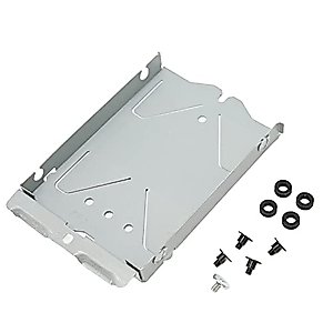 Game HDD Tray Metal PS4 1200 Hard Disk Drive HDD Mounting Bracket, Super Slim Replacement Game Console Hard Disk Drive Bracket for PS4 1200, Easy to Install