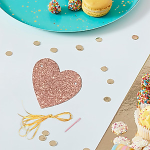 Bubbly Bar Banner, Birthday Wedding Engagement Bridal Shower Bachelorette Champagne Drinks Party Bunting Decorations Supplies Rose Gold Glitter