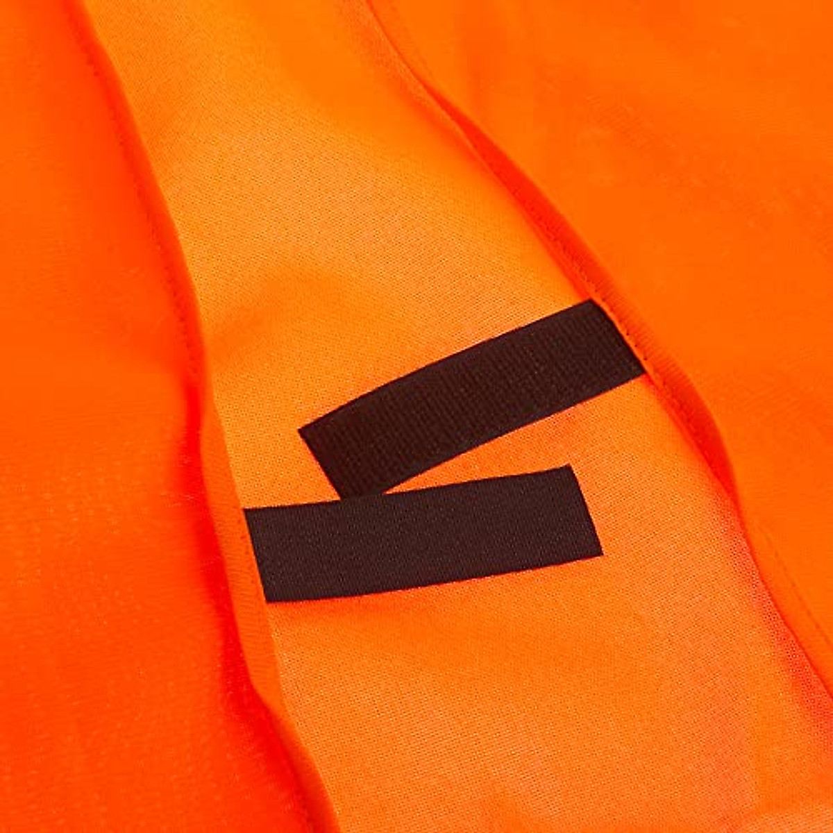 Allen Company Adult Blaze Orange Hunting Vest with a Hook and Loop Closure - High-Visibility Saftey Gear for Men and Women - Fits over Clothes and Jacket - Large