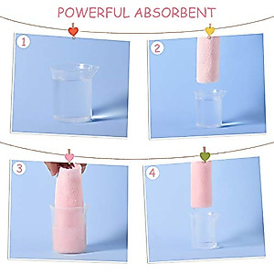 Baby Washcloths, Momcozy Ultra Soft Absorbent Towel, 8pcs Newborn Bath Face Towel, Natural Reusable Baby Wipes for Sensitive Skin, Baby Registry as Shower, 10"x10" (Pink)