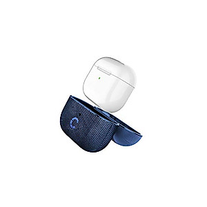 Apple Airpods 2nd Generation Tekview PRO Case and Wireless Charging Compatible by Cygnett - Navy/Blue