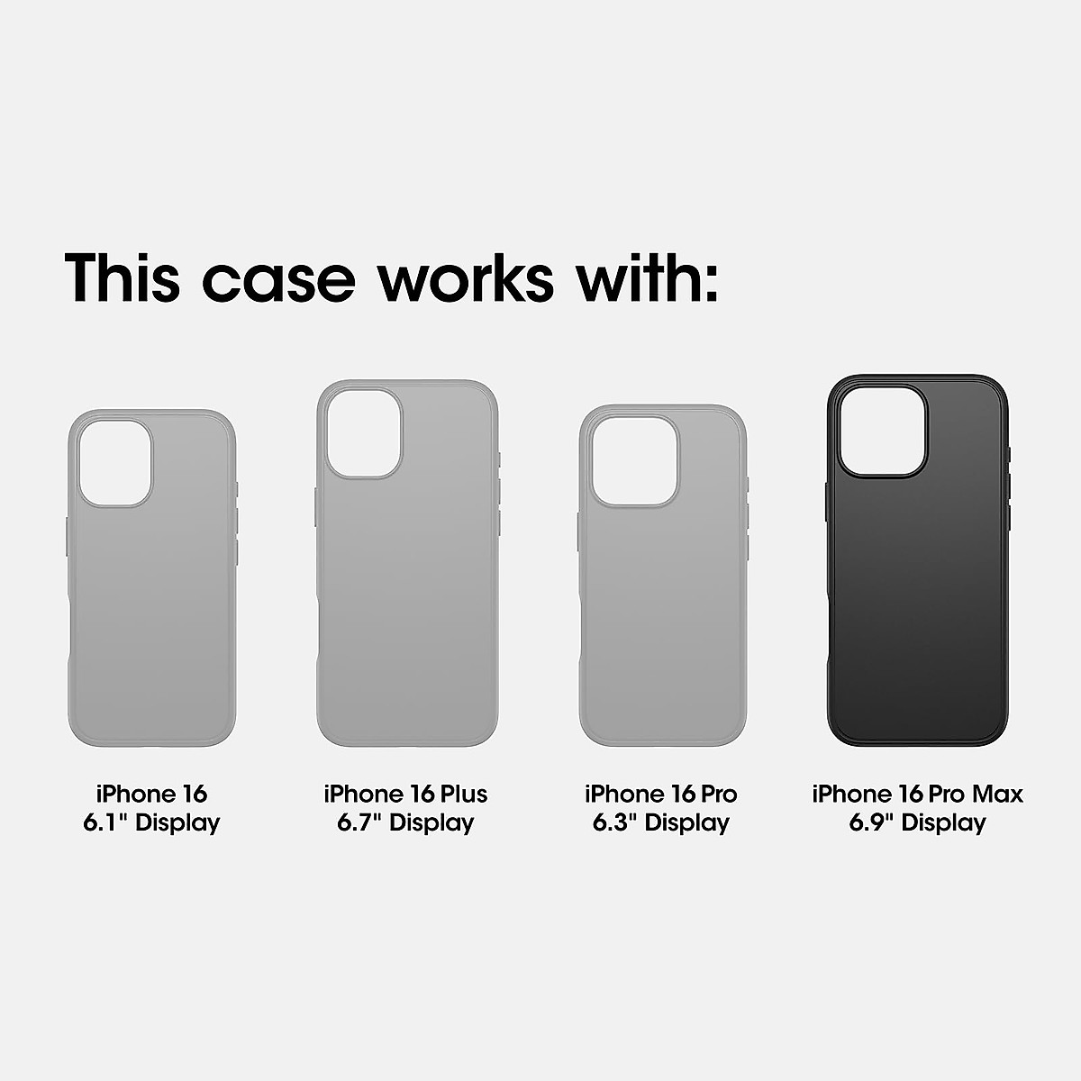 OtterBox iPhone 16 Pro Max Commuter Series Case - Black