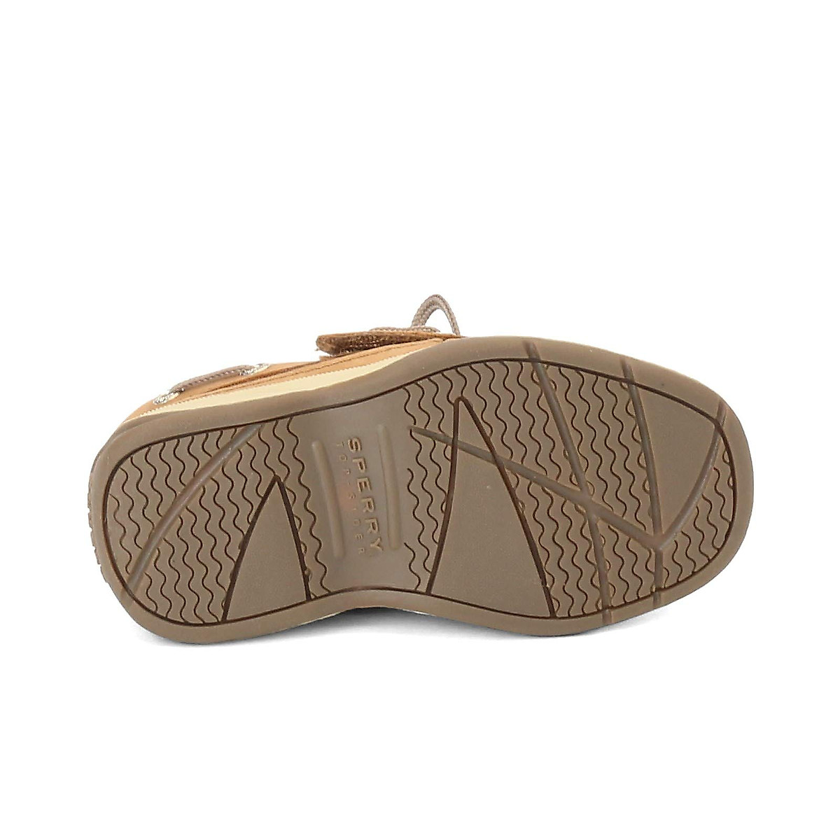 Sperry baby boys Lanyard a/C Boat Shoe, Dark Tan, 11.5 Little Kid US