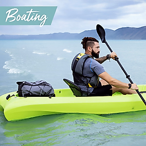 Saltie - 30L Premium Waterproof Roll-Top Dry Bag Backpack for Kayaking, Boating, Camping, Hiking, Fishing, SUP, and Beach - Keep All Your Gear Safe and Dry