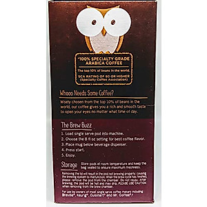 Wide Awake Coffee Single Serve Coffee Pods (32 Count, Breakfast Blend)