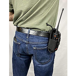X-FIRE® Washable Duty Belt Radio Holder for Portable Tactical Two-Way Radios