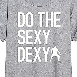 Instant Message - Do The Sexy Dexy - Women's Oversized T-Shirt - Size X-Large Heather Grey