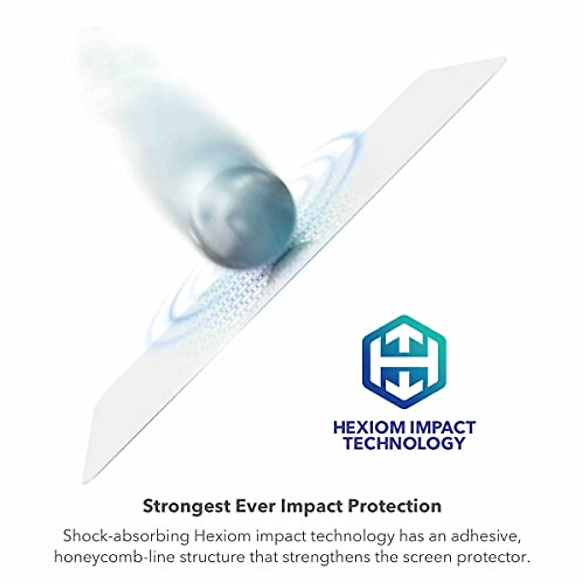 ZAGG InvisibleShield Glass XTR2 Screen Protector for iPhone 14 Pro Max - with New Anti-reflective Technology, Anti-dust installation, and Ultra Strong Hexiom Impact Technology