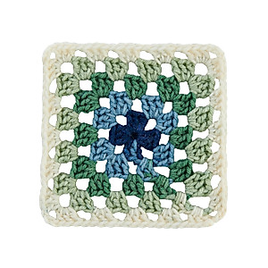 Red Heart All in One Granny Square Aran - Lily PAD Yarn - 3 Pack of 250g/8.8oz - 100% Acrylic - #4 Worsted (Medium) - 381m/417Yards - for Knitting, Crochet and Amigurumi