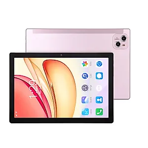 10.1in Tablet, 5GWIFI Support Front 8MP Rear 16MP 5.0 Tablet HD 100‑240V for School (Purple)