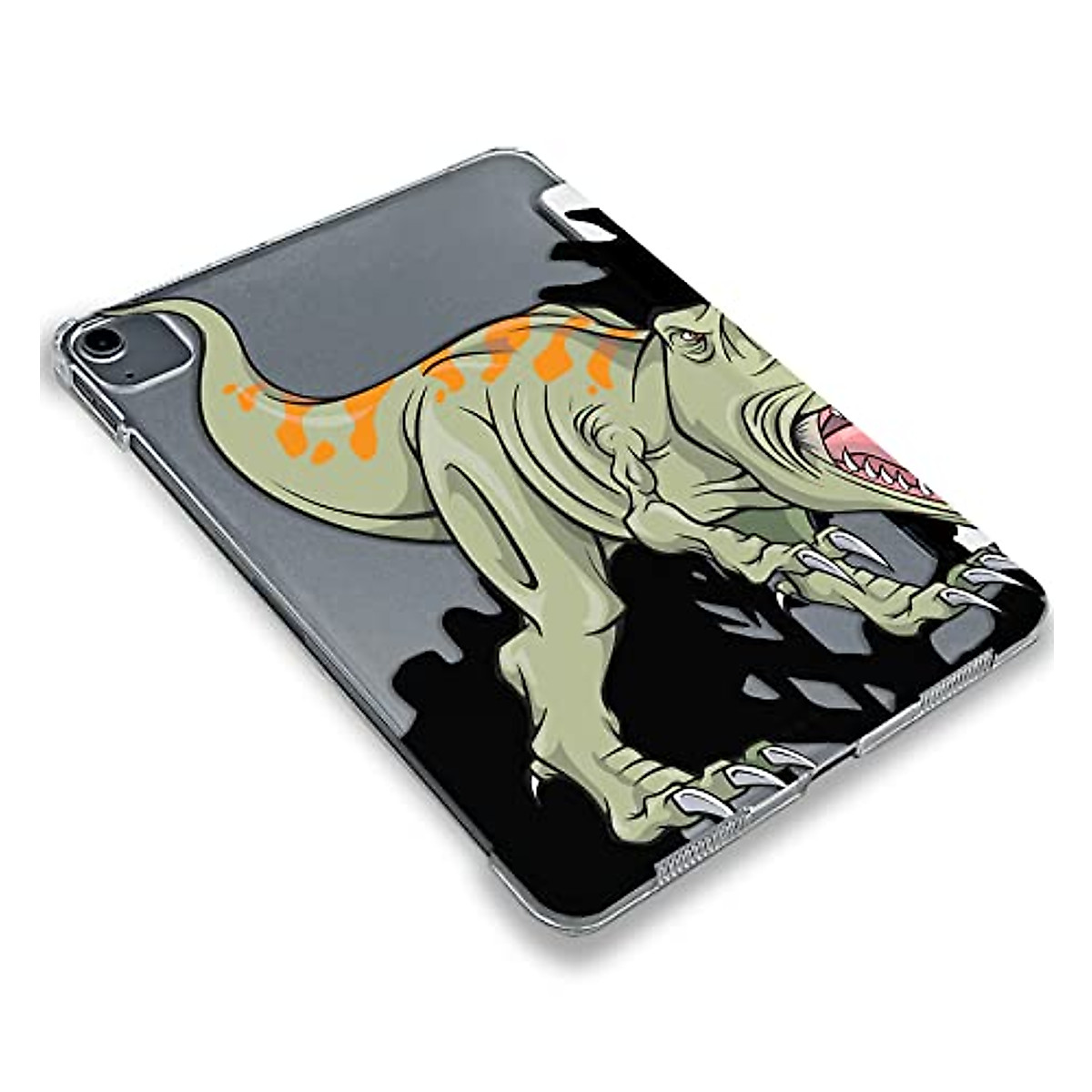 Dino Aggressive T-rex Dinosaur case Compatible with iPad Mini Air Pro 7.9 8.3 9.7 10.2 10.9 11 12.9 inch Pattern Cover 2022 2021 Trifold Stand 3 4 5 6 7 8 9 Generation 557 (12.9 Pro 3/4/5 gen)