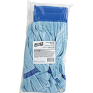 Genuine Joe - GJO47538 Microfiber Wet Mophead Refill Blue Small