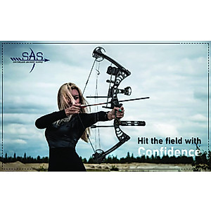 SAS Scorpii 55 Lb 32" Compound Bow (Black)