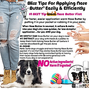 The Blissful Dog Border Collie Unscented Nose Butter, 0.15-Ounce