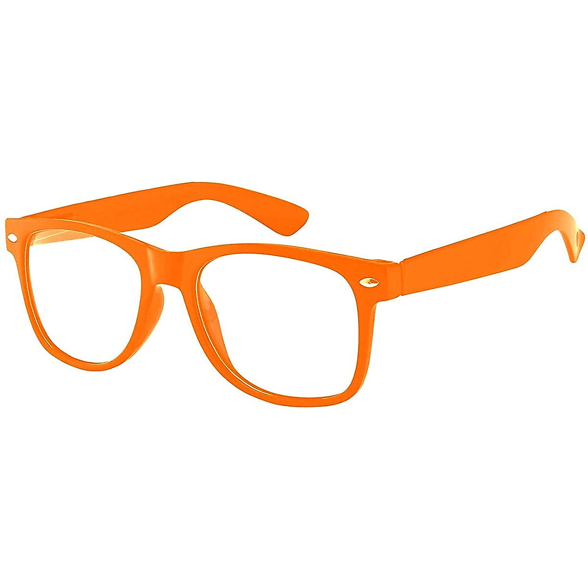 Art+Social 10 Black Nerd Glasses - Clear Lenses