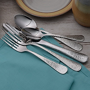 Liberty Tabletop Providence 20 Piece Flatware Set service for 4 stainless steel Silverware 18/10 Made in USA