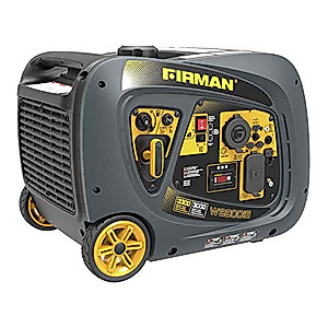 FIRMAN Inverter Portable Generator, 171cc Engine with Electric Start, 3300W Power Generator with Run Time of 9 hours, Whisper Series Generator, 109lbs