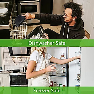 Teivio 16-Piece With Flatware Kitchen Plastic Wheat Straw Dinnerware Set, Service for 4, Dinner Plates, Dessert Plate, Cereal Bowls, Cups, Unbreakable Plastic Outdoor Camping Dishes, Stone