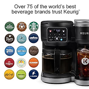 Keurig K-Duo Hot & Iced Single Serve & Carafe Coffee Maker, MultiStream Technology, 72oz Reservoir (Gen 2)