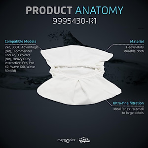 Dolphin Genuine Replacement Part — Commercial Filter Bag — 9995430-R1