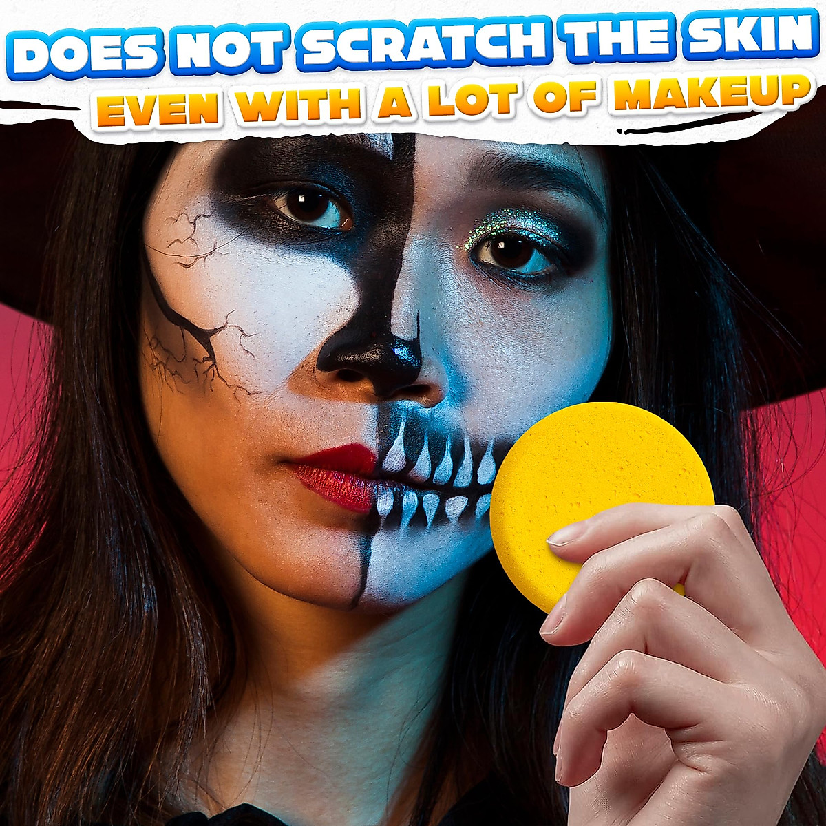 Pottery Sponges for Clay - 12 Pcs Tack Sponges for Cleaning Leather Art Sponges for Acrylic Painting Small Sponges Round Sponge Craft Sponges for Painting - Paint Sponges Pottery Sponge for Painting