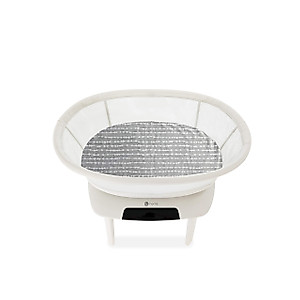 4moms mamaRoo Sleep Waterproof Bassinet Sheet - Beads, Grey