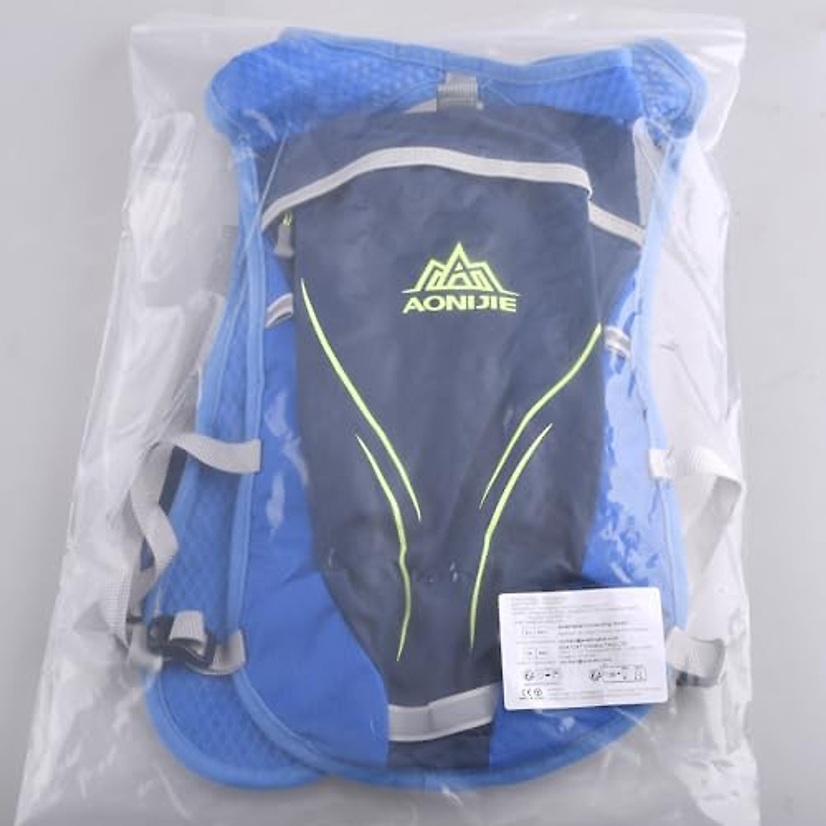 TRIWONDER Hydration Pack Backpack 5.5L Outdoors Mochilas Trail Marathoner Running Race Hydration Vest (Blue - Only Vest)