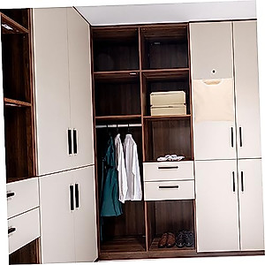 HOOTNEE Clothespin Bag Clothes Baskets Stockings Bag Clothes Pin Portable Clothespin Hanging Bag Hanging Underwear Bag Kitchen Storage Bag Hanging Storage Clip Hooks Stainless Steel Beige