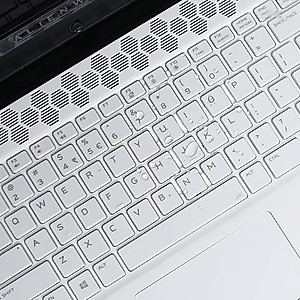 Keyboard Cover for Dell Alienware m15 R2 R3 R4 15.6 Gaming Laptop, Dell G7 17-7700 Gaming Laptop Accessories Keyboard Cover (Not Fit m15 R5 R6)- TPU